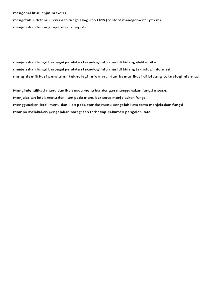 Mengenal Fitur Lanjut Browser | PDF