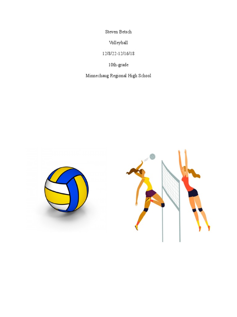 10th Grade Volleyball Unit Plan | PDF | Volleyball | Lesson Plan