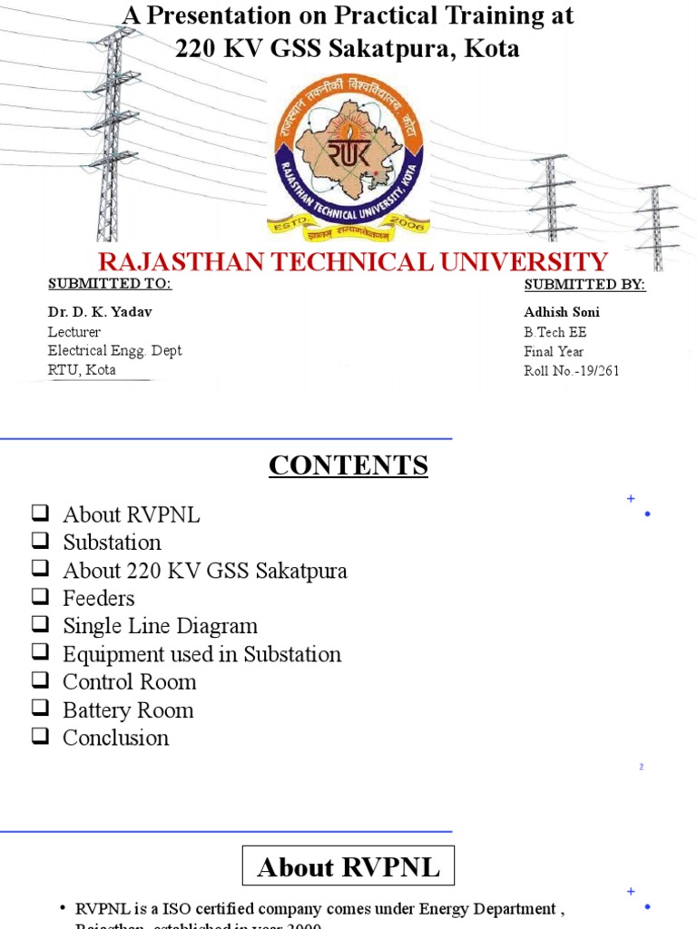 Presentation 9 Pdf Transformer Electrical Substation