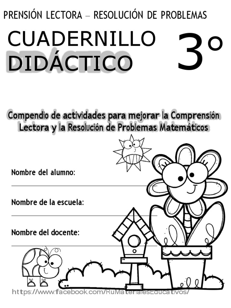 ?3° Lectora-Mate Cuadernillo Darukel Marzo 2021? | PDF