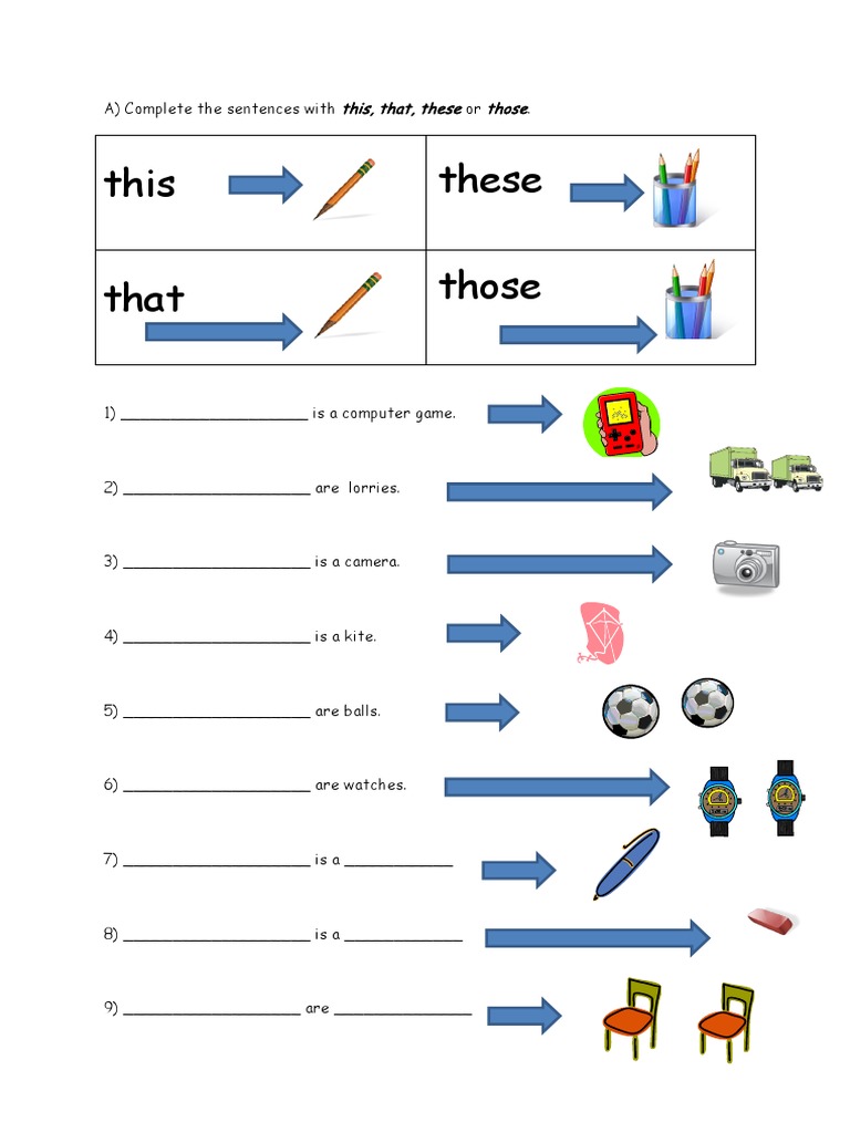 this-that-these-those-fun-activities-games_45044 | PDF