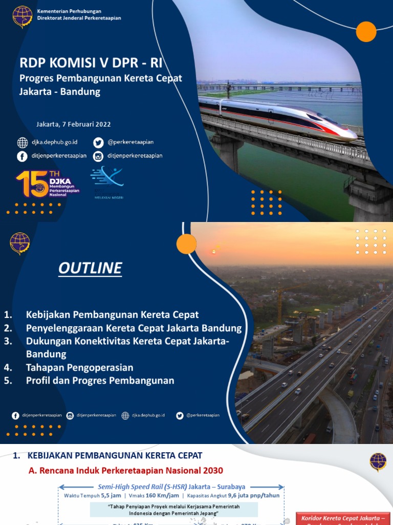 Bahan RDP KCIC 070222 Rev Dirpras | PDF