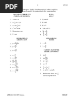 SPM 2021 Formula List | PDF | Quantity | Quantum Mechanics