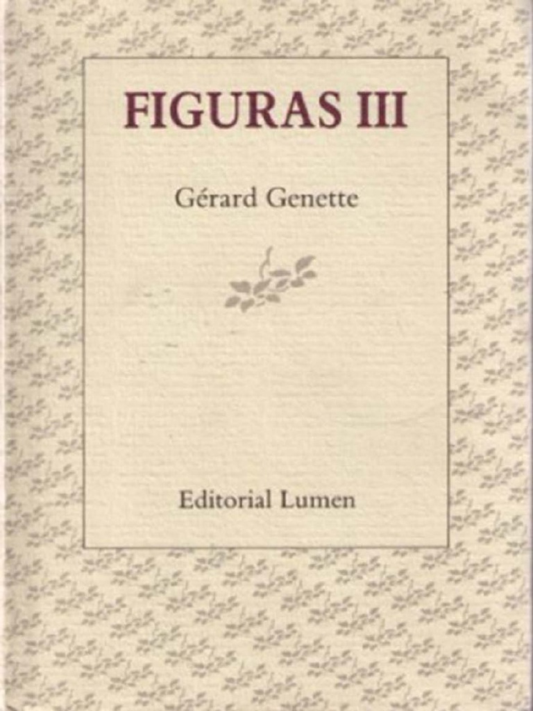 Gerard Genette Figuras III | PDF