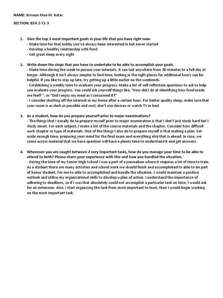 VRTS 2 - Final Activity | PDF | Cognition | Cognitive Science