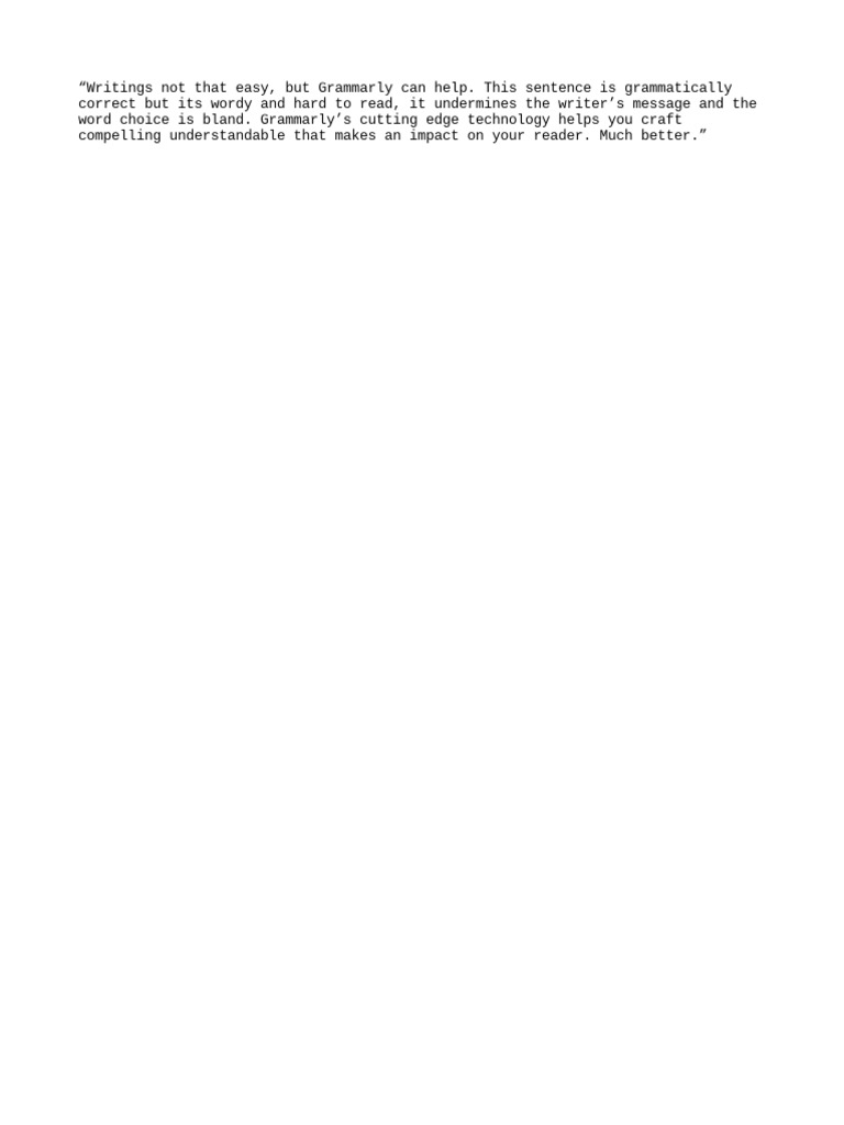 Grammerly Ad Lyrics | PDF