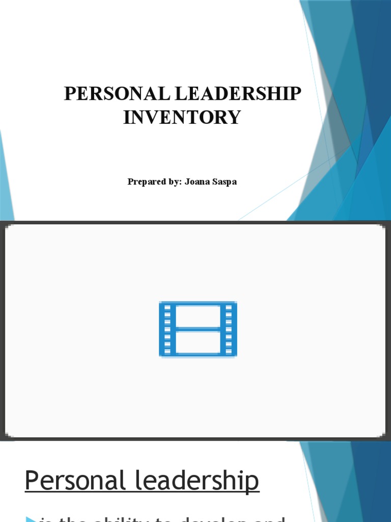 Personal Leadership Inventory | PDF