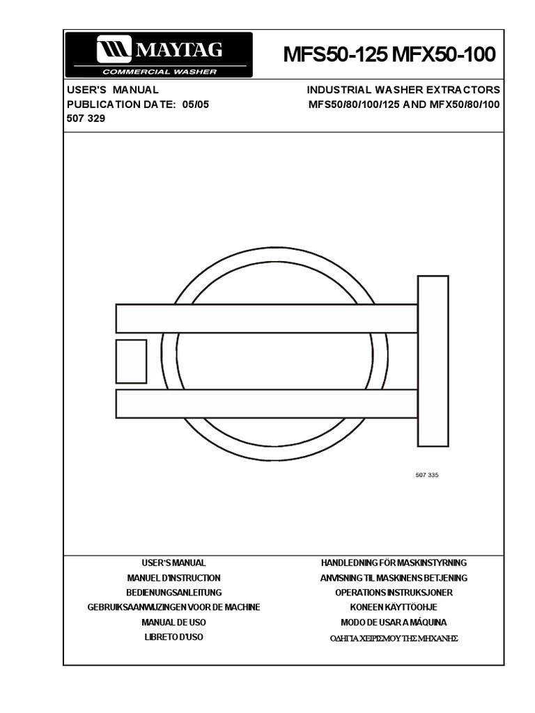 Manual Español Mfs50-125 y Mfx50-100 | PDF