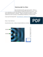 Phet: Waves Intro-Water, Sound and Light | PDF | Waves | Light