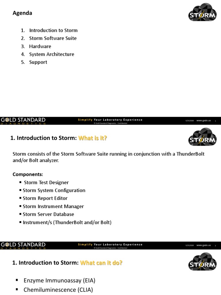 Storm Intro - Printable | PDF