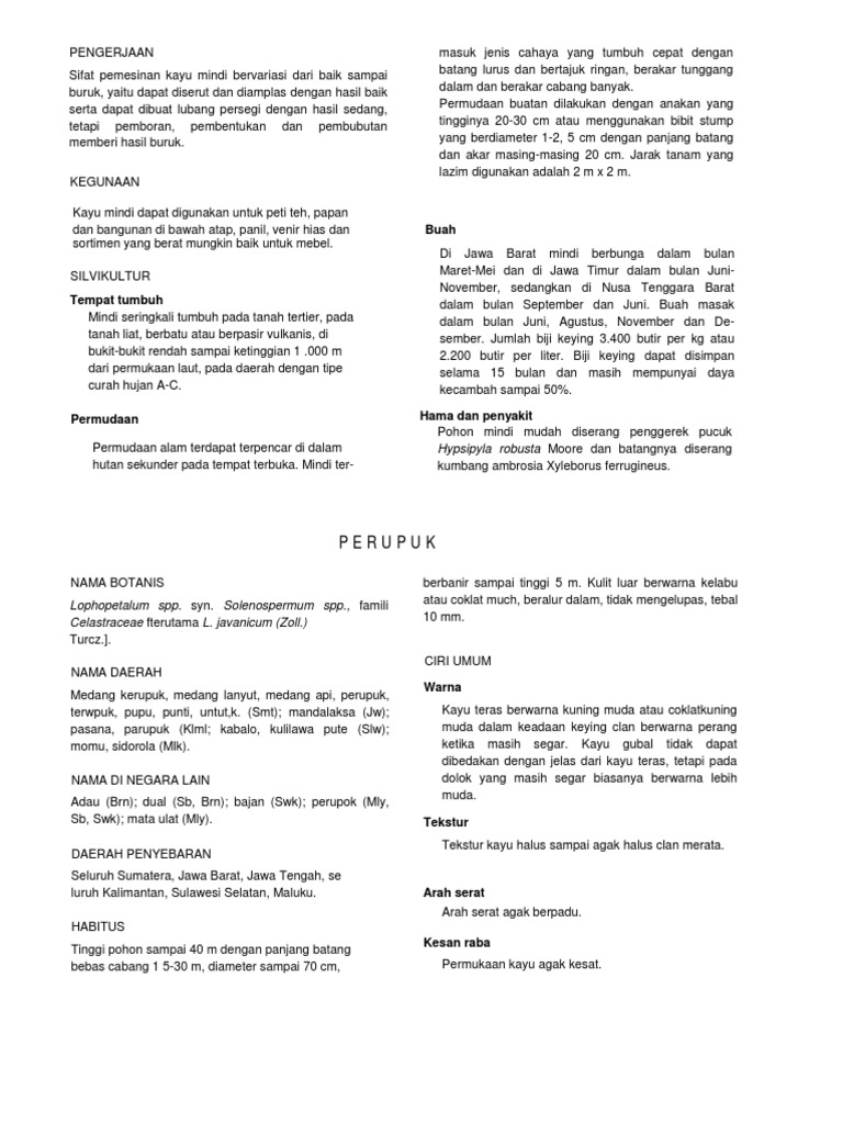 Perupuk Simpur | PDF