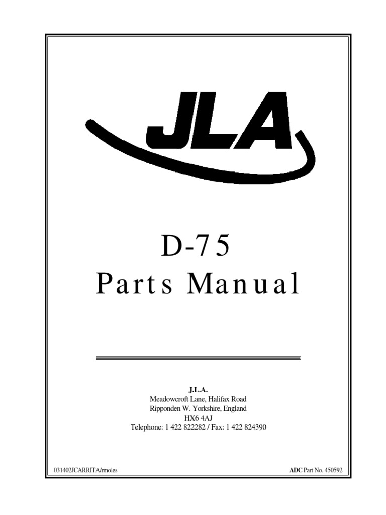 D-75 Parts R2 | PDF | Screw | Electrical Connector