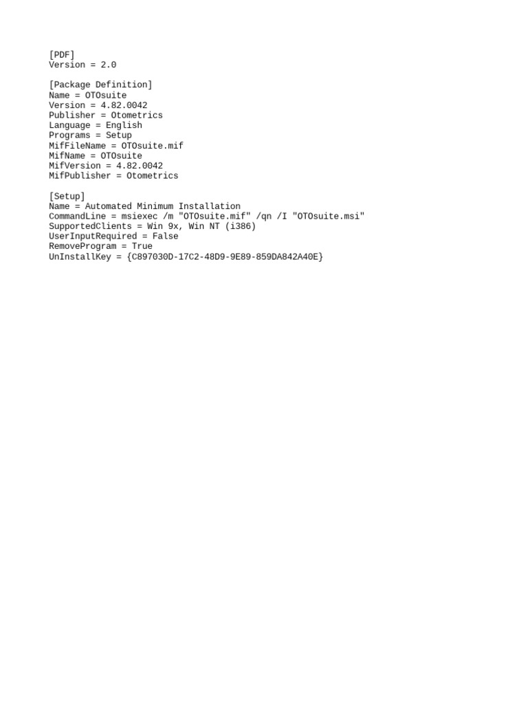 OTOsuite Installation Guide v4.82 | PDF | Business