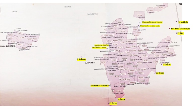Mapa Linares 1 | PDF