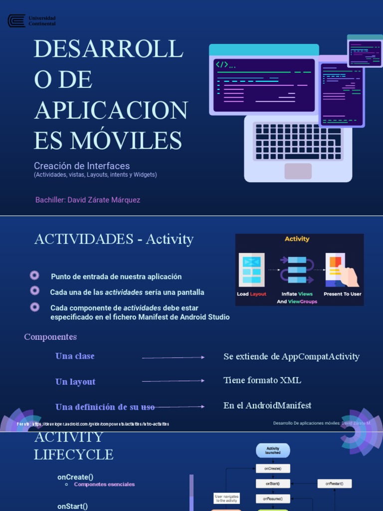 Desarrollo de Aplicaciones Moviles | PDF | Aplicación movil | Software ...