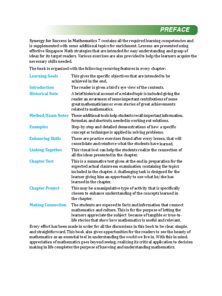 Mathematics 7 | PDF | Set (Mathematics) | Numbers
