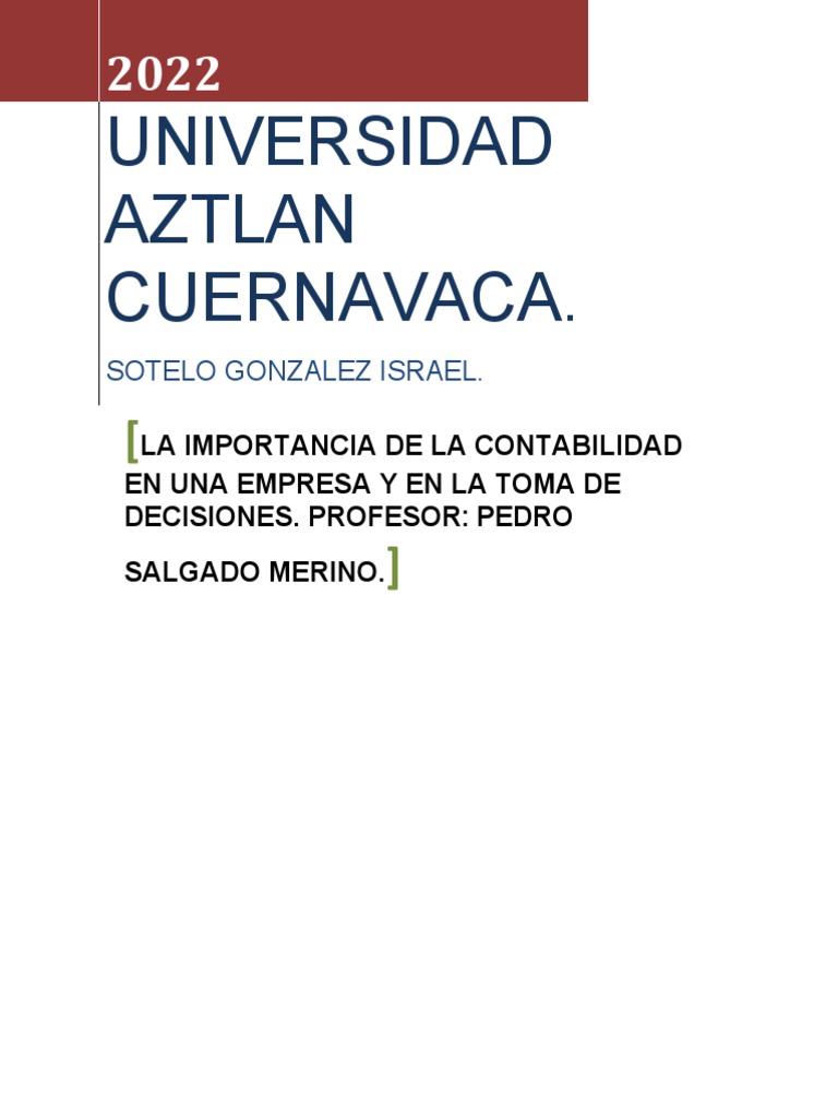 Ensayo | PDF | Contabilidad | Contabilidad financiera