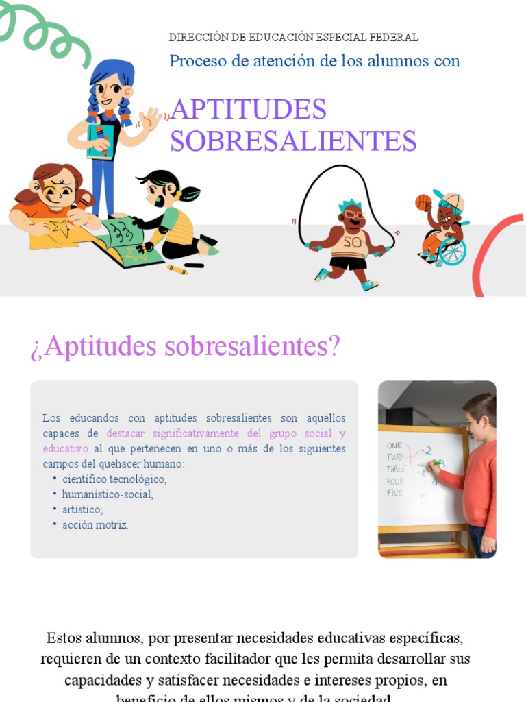 Aptitudes Sobresalientes Septiembre 2022 Pdf Evaluación Educación