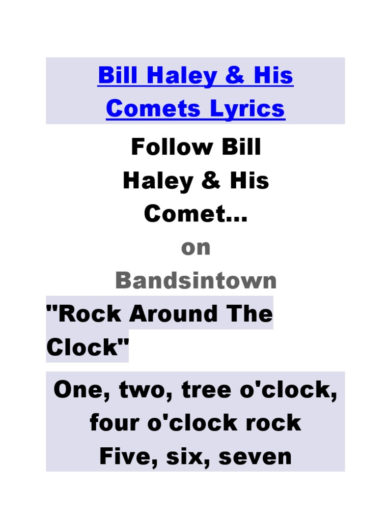 B8 Rock Around The Clock | PDF | Religion & Spirituality