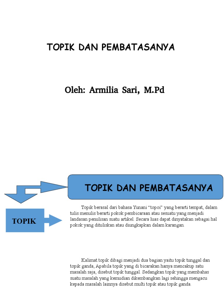 TOPIK | PDF