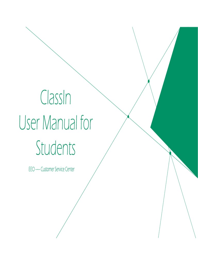ClassIn User's Manual for Students学生使用手册 | PDF
