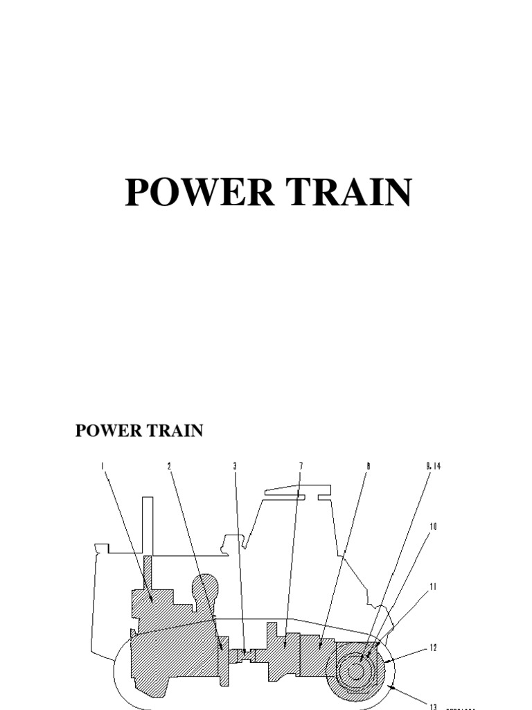 D375a-5 Power Train | PDF
