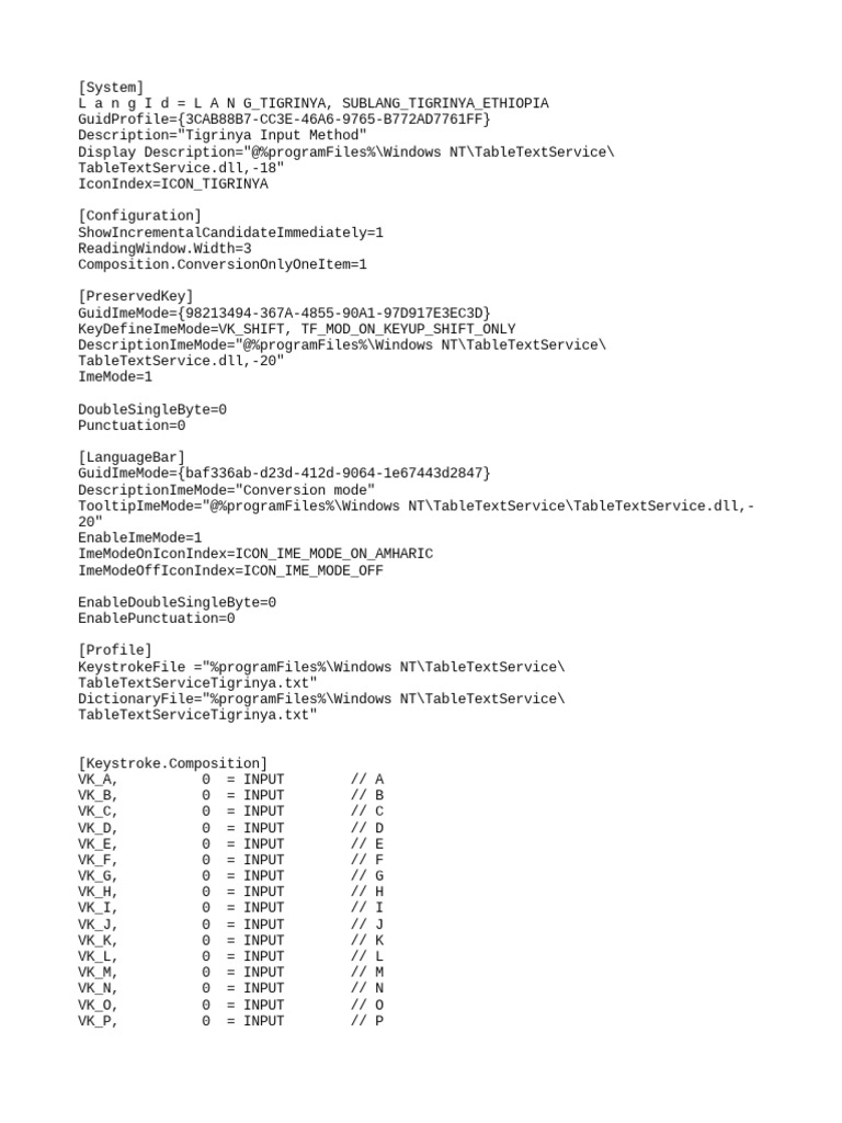 Table Text Service Tigrin Ya | PDF | Microsoft Windows | Computer ...