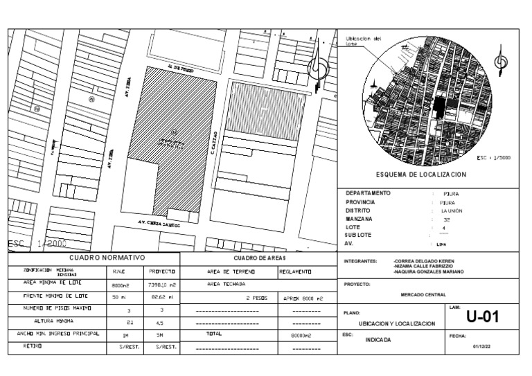Plano de Ubicacion | PDF
