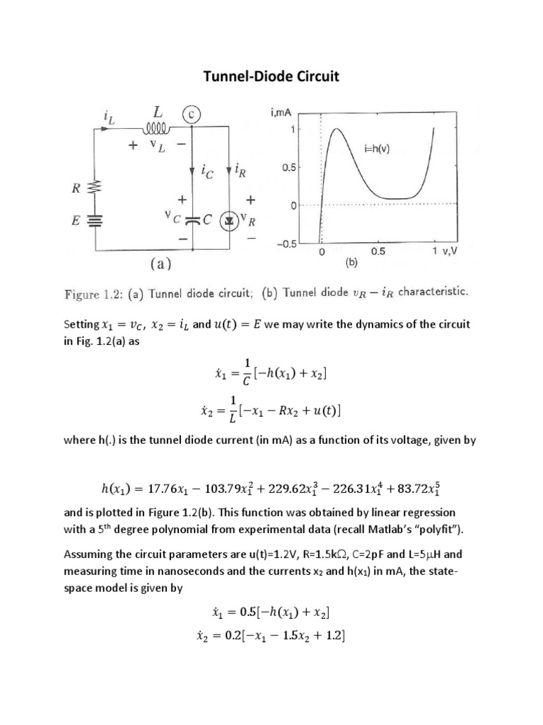 Tunnel Diode | PDF | Electrical Network | Capacitor