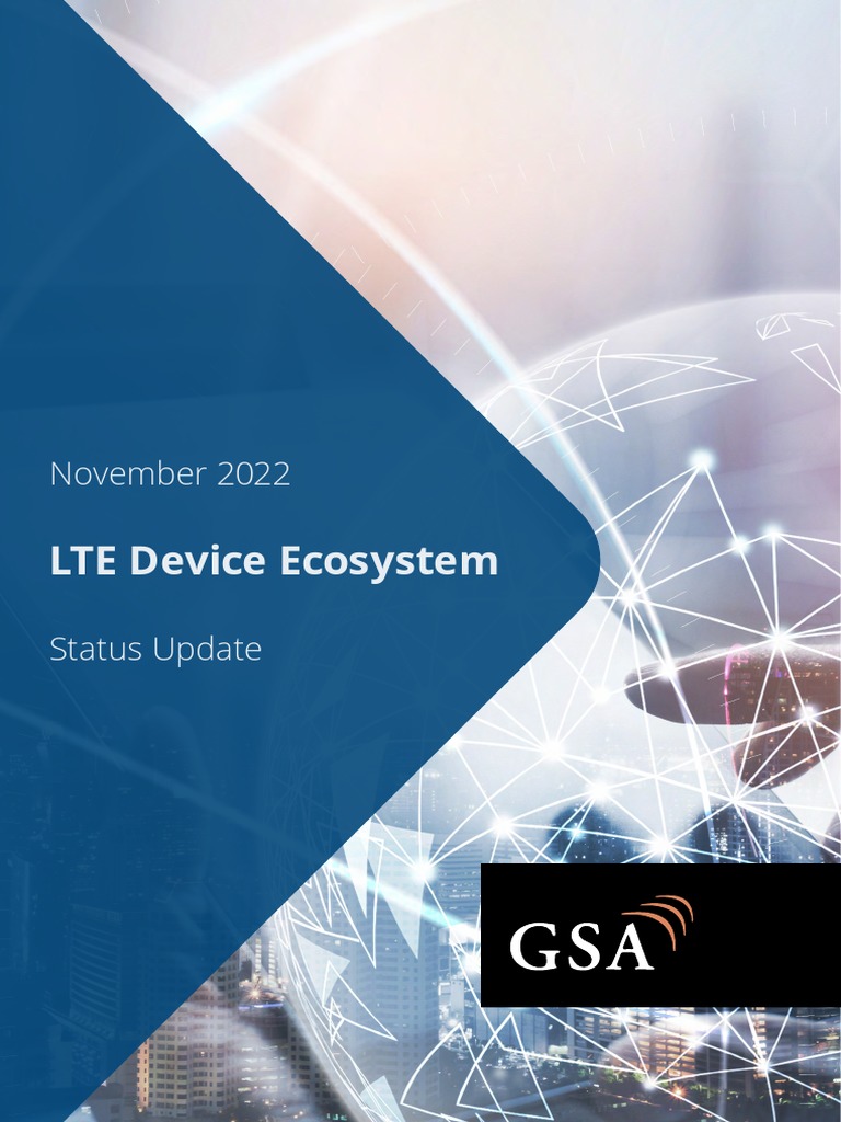 GSA-LTE Device Ecosystem November 2022 | PDF | Lte (Telecommunication ...