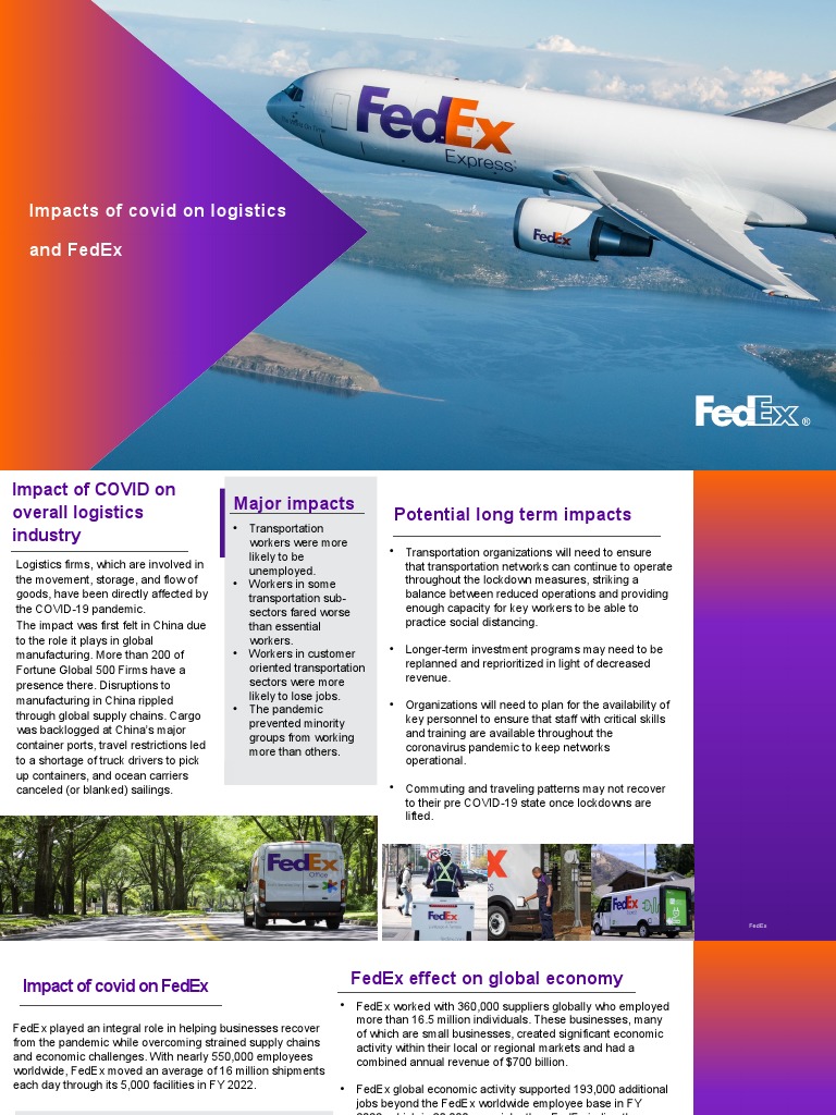Fedex Final | PDF | Supply Chain | Logistics