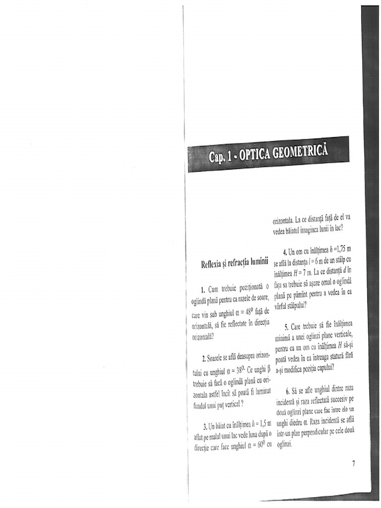 Reflexie - Refractie 2 | PDF