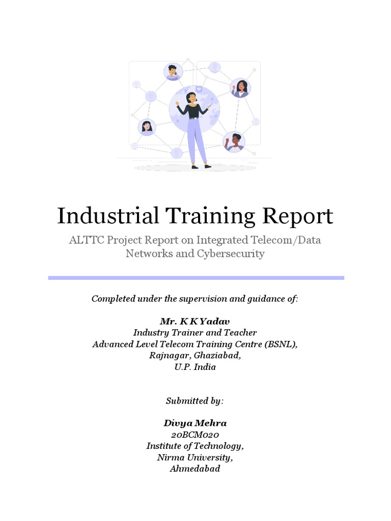 ALTTC Project Report Full | PDF | Computer Network | Internet Protocol Suite