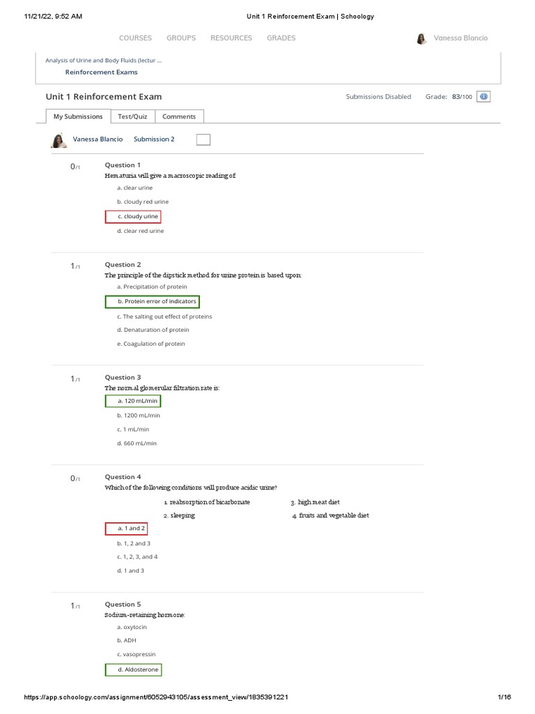 AUBF Reinforcement Exam | PDF | Kidney | Kidney Disease