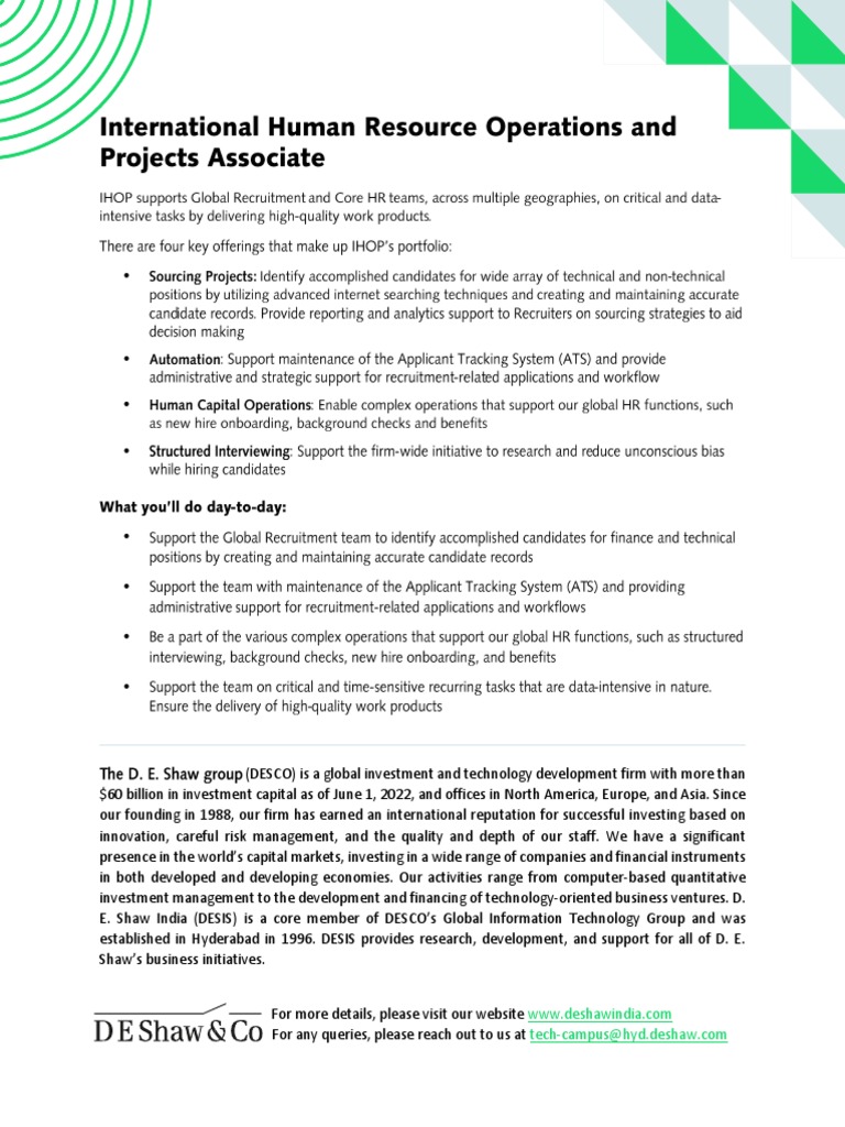 IHOP Associate FTE | PDF