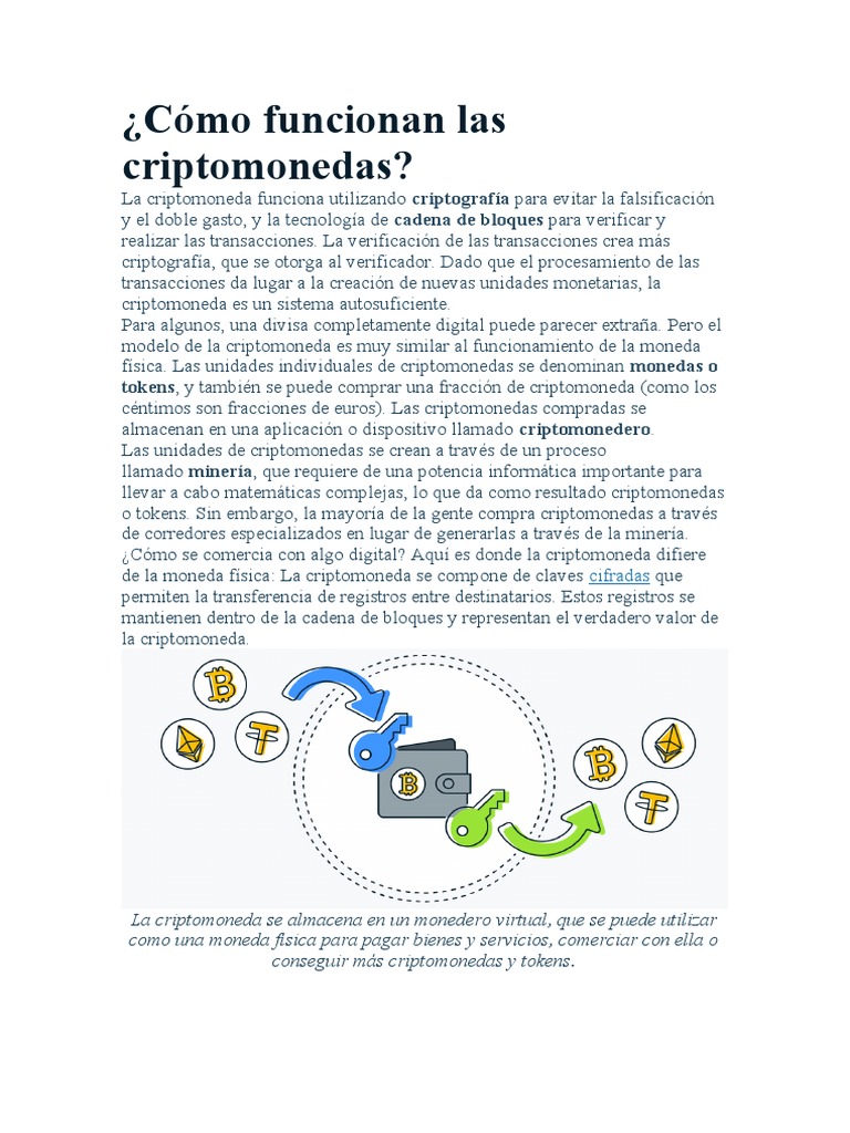 Qué Son Las Criptomonedas | PDF | Criptomoneda | Moneda