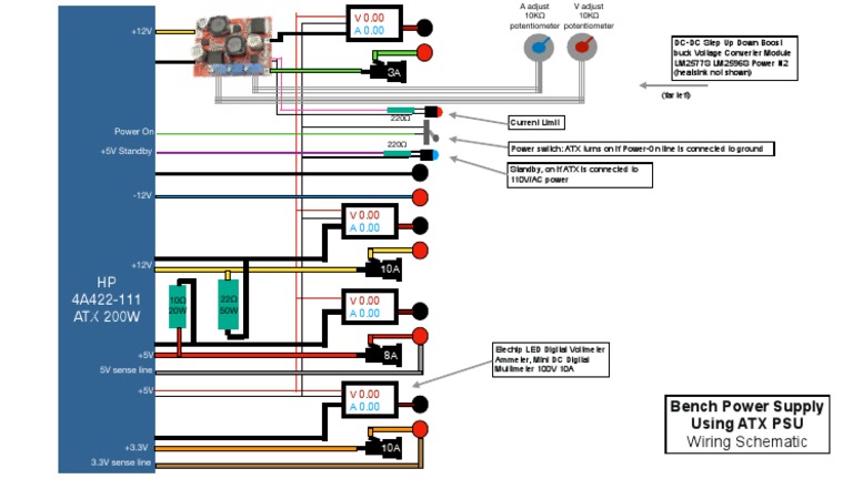 Power Supply Schematic | PDF | Electronics | Electrical Equipment