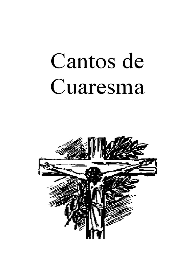 Cantos para La Cuaresma | PDF | Cristo (título) | Pecado