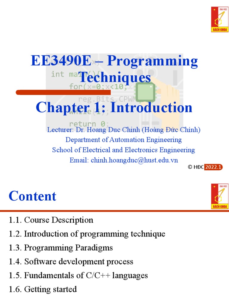 Chapter1 Introduction | PDF | Computer Programming | Programming
