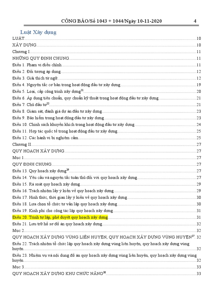 So 02-VBHN-VPQH - Van Ban Hop Nhat Luat Xay Dung | PDF