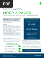 Top 5 Cases For Each PACES Station | PDF | Neurology | Nephrology
