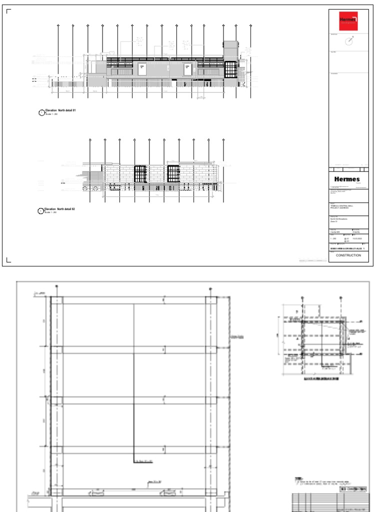 Tribeca Mall - Aluminium Cladding - Drawings | PDF | Building ...