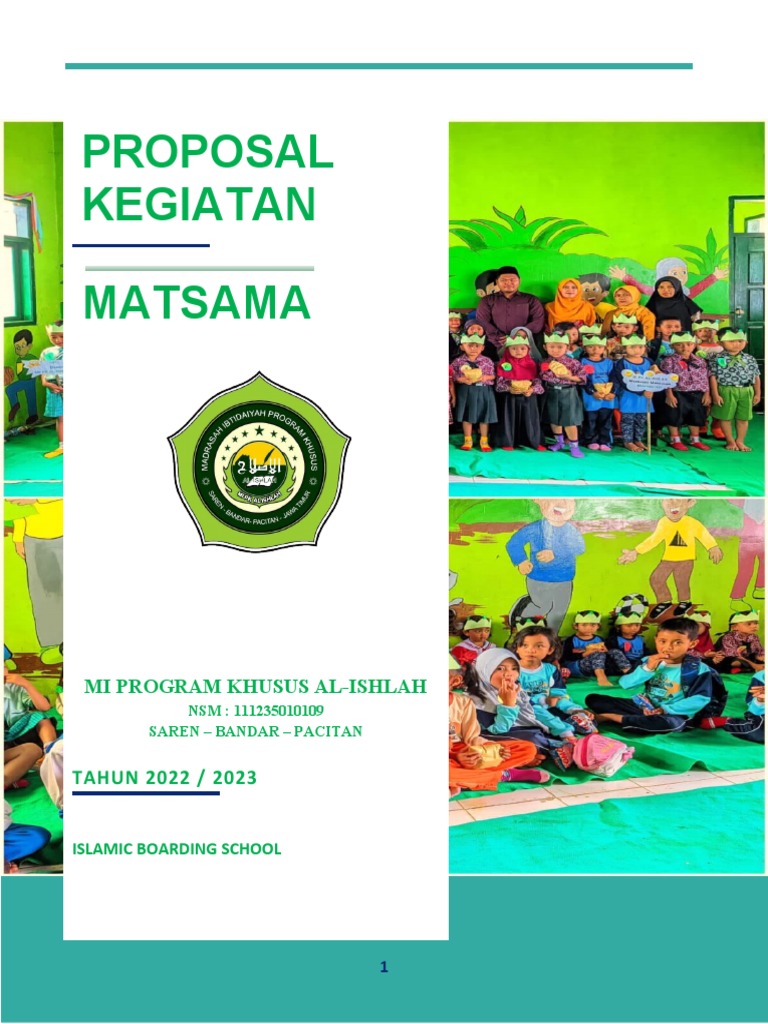 Cover Proposal Matsama | PDF