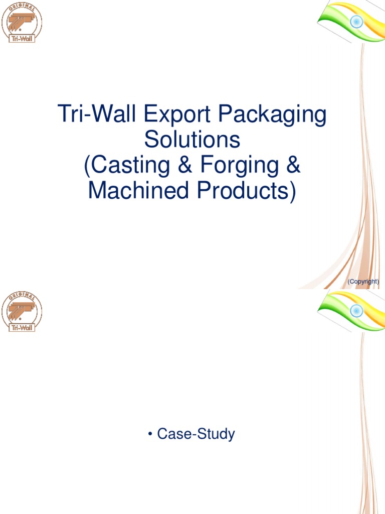 Tri-Wall Export Packaging Solutions | PDF | Packaging And Labeling | Reuse