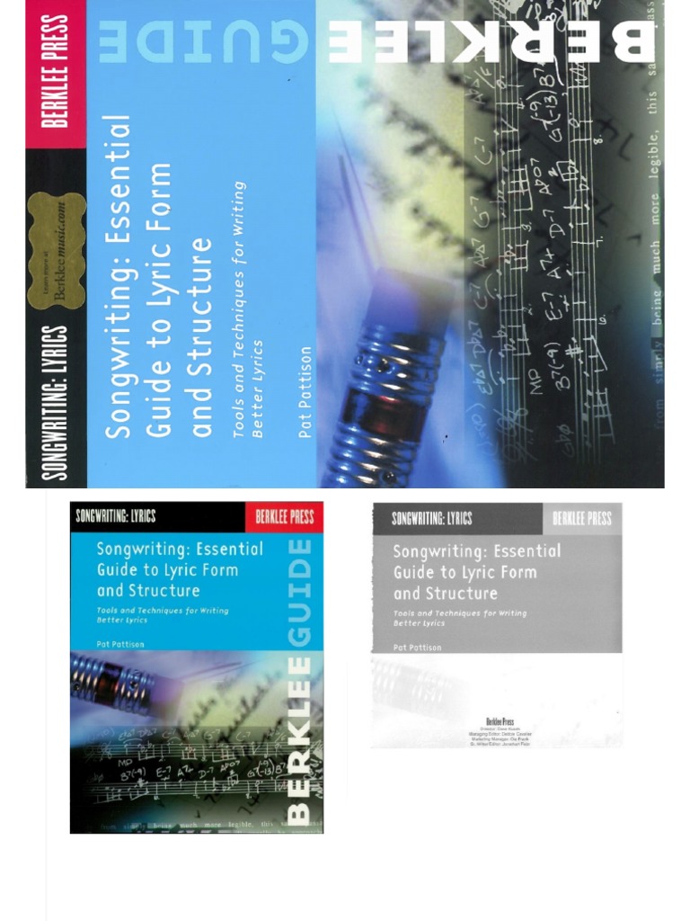 Songwriting Essential Guide To Lyric Form and Structure | PDF
