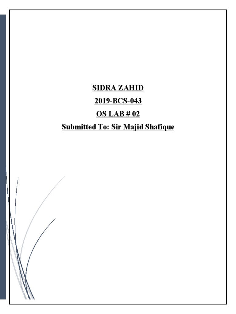Basic Shell Commands Lab Guide Pdf Computers