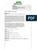 UPSC Mains Answer Sheet Template | PDF | Worksheet
