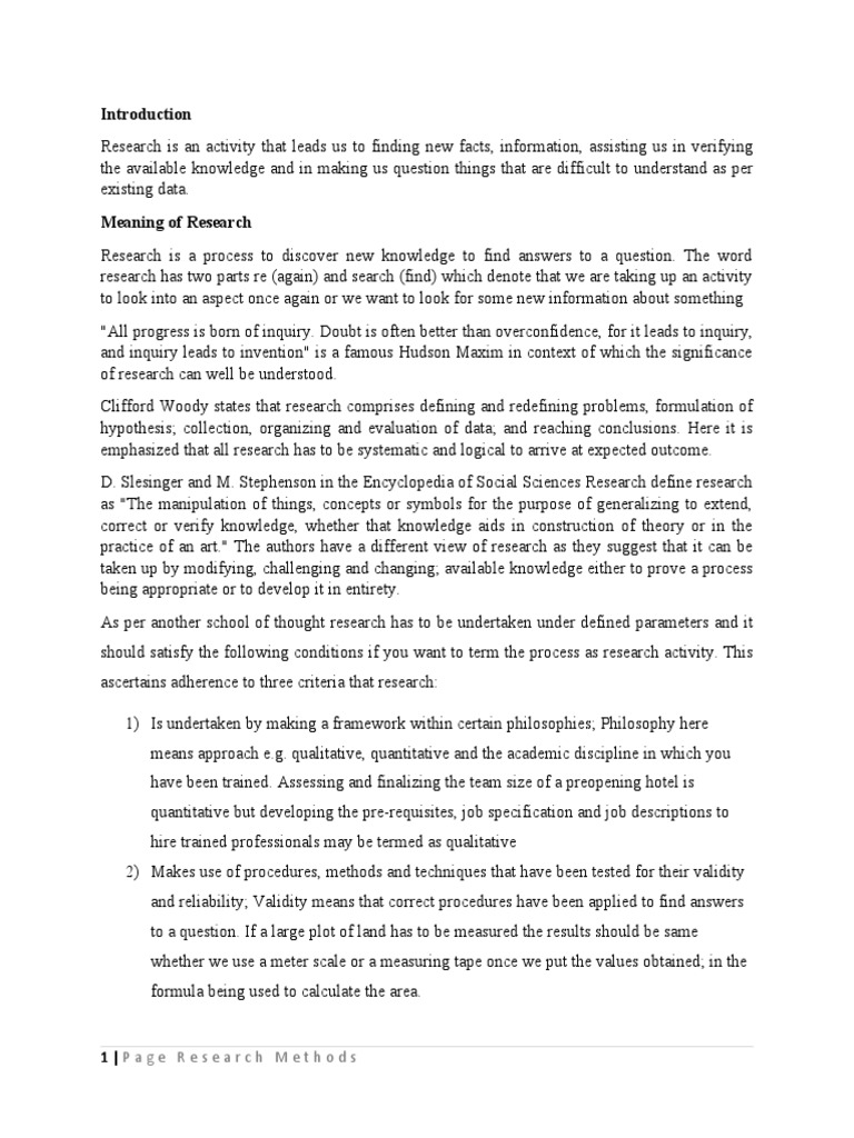 Understanding Research Basics | PDF | Level Of Measurement | Dependent And Independent Variables