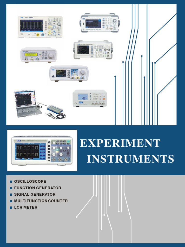 Test Instruments | PDF | Amplitude | Modulation