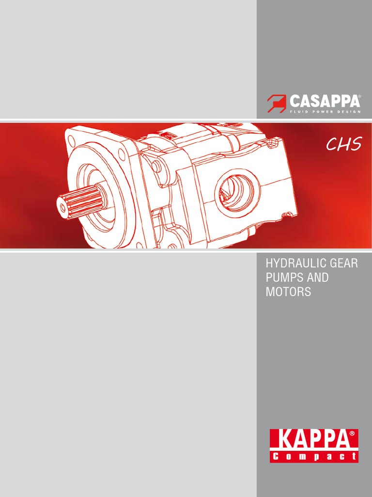 Gear Pumps and Motors Cast Iron Body - KAPPA 30 CHS (K30CHS 04 T E ...